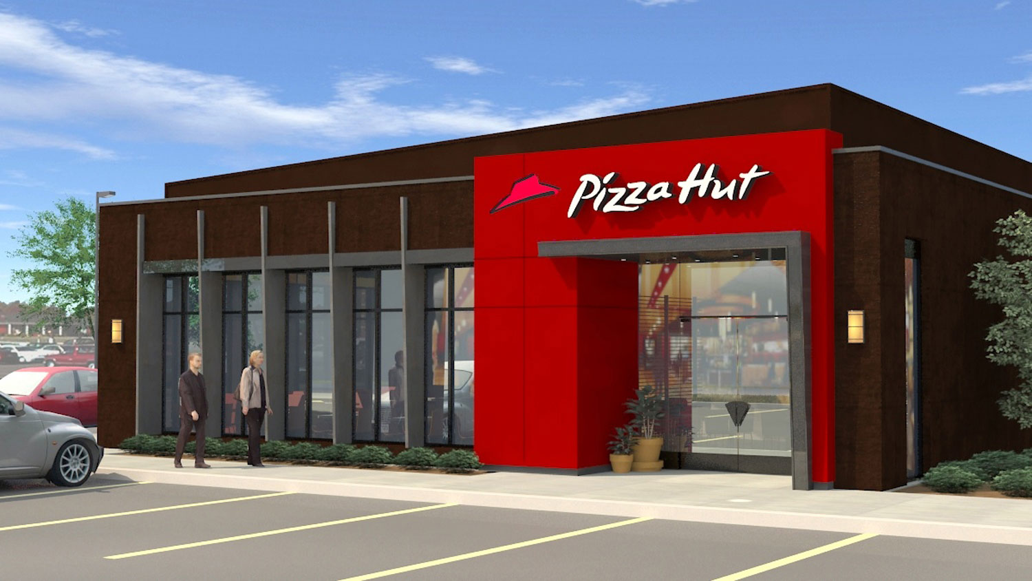 Pizza Hut Branding - Carrell Partners & Yost Architecture